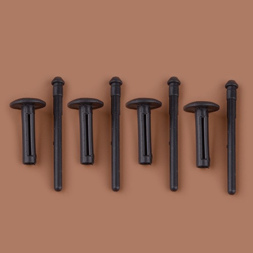 100x Car Nylon Blind Rivets Retainer Fit For Jeep Chrylser Ford ...
