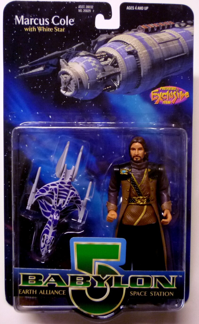 Babylon 5 Marcus Cole Action Figure Series 2 TV Warner Brothers ...