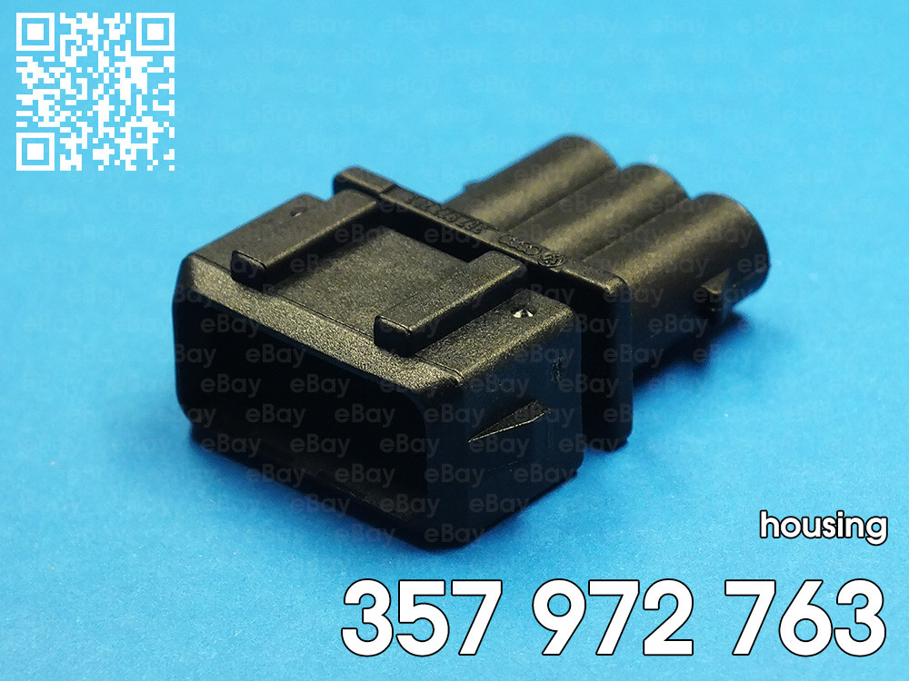 Audi VW Skoda Seat genuine connector housing 357972763 (357 972 763) | eBay