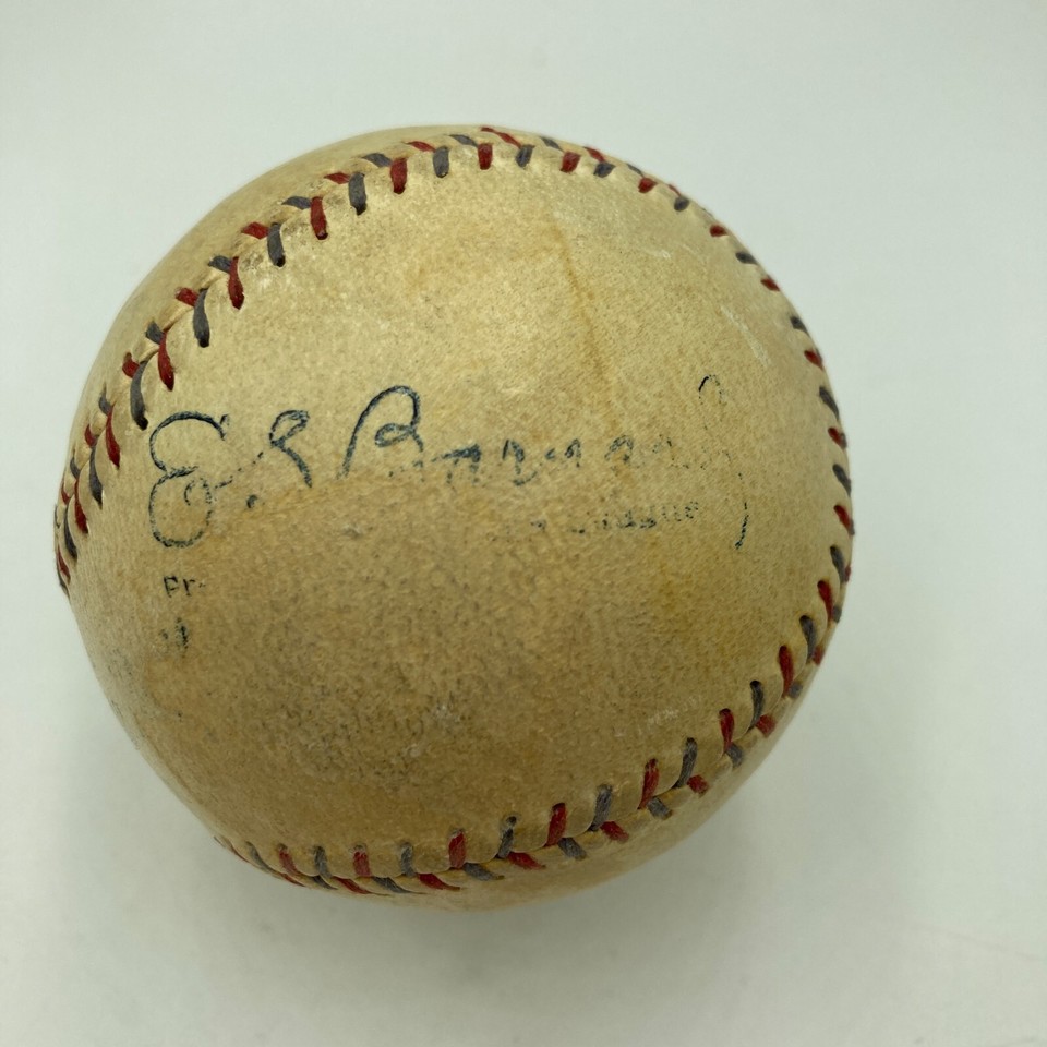 Lefty Grove Playing Days Signed 1929 American League Baseball JSA COA ...
