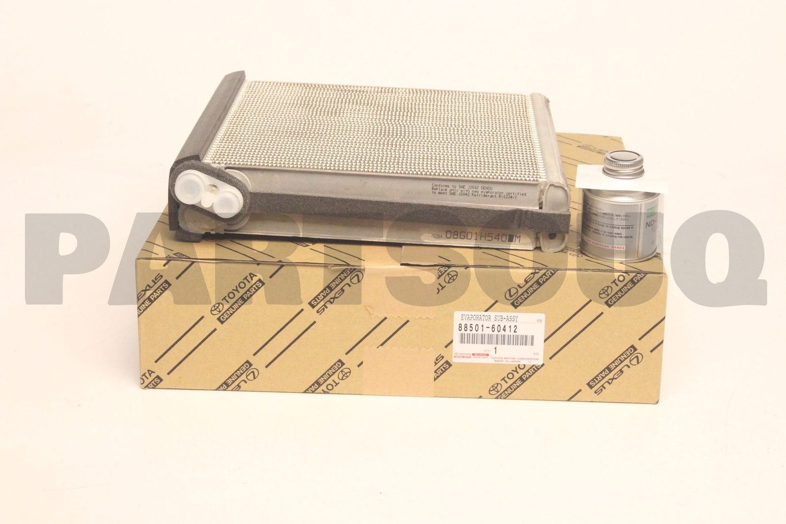 8850160412 Genuine Toyota EVAPORATOR SUB-ASSY, COOLER, NO.1 88501-60412 ...