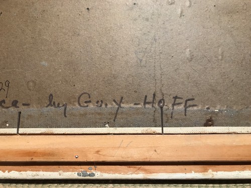 Listed Artist, Guy Hoff, Painting of Coast of Palma, Majorca | eBay