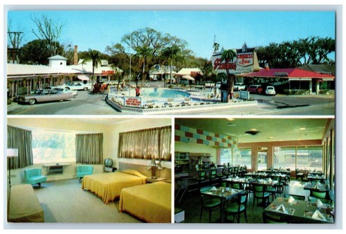 c1960's Palm Congress Inn & Restaurant St. Augustine Florida FL Vintage ...