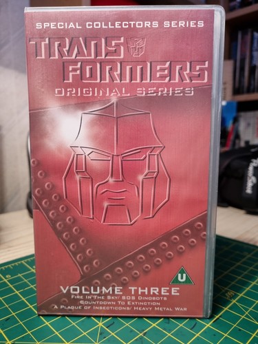 Transformers Original Series Volume Three (3) - PAL VHS Video Tape | eBay