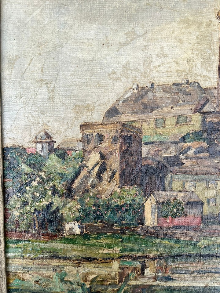 Paul Dahlen, Runkel an der Lahn, sehr schönes Ölbild auf Leinwand | eBay