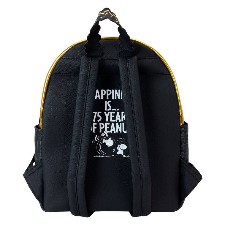 Loungefly Peanuts 75th Anniversary Snoopy and Friends Mini Backpack NWT ...
