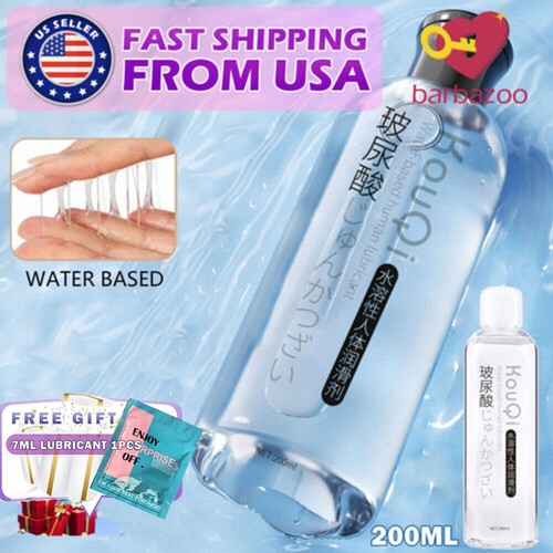 Smooth Slick Sex-Lube for Women & Men Moisturizer SAFE-Water-Based Toy ...