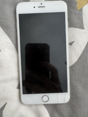 Apple iPhone 6 Plus - 16GB - Silver (Unlocked) A1524 (CDMA + GSM ...