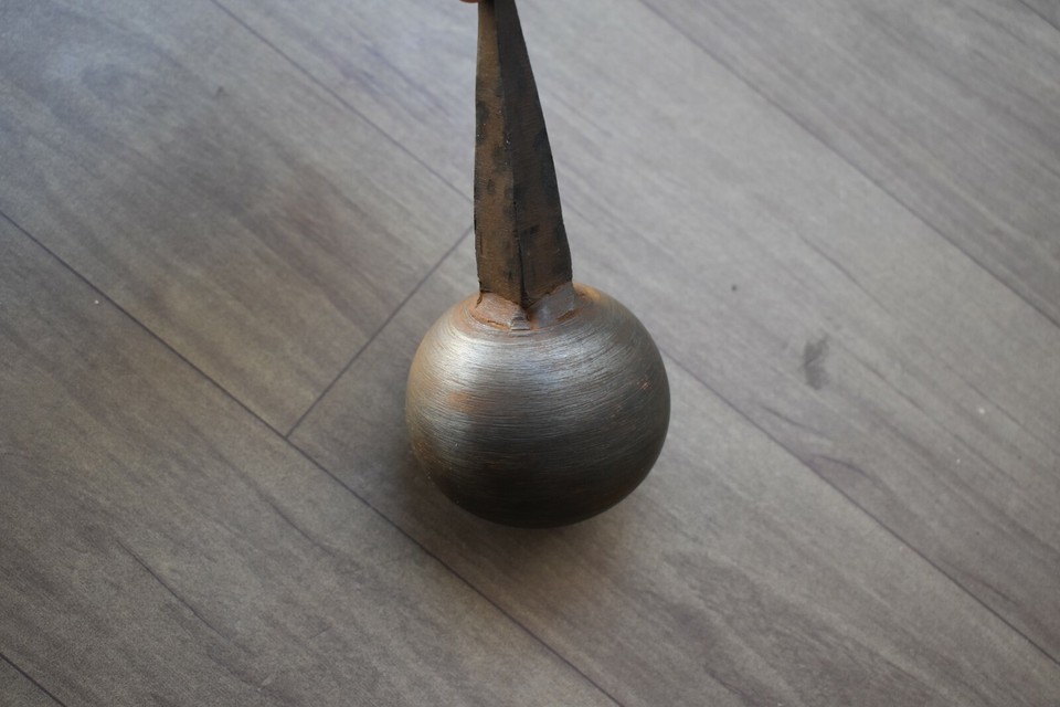 Vintage iron Ball Anvil Blacksmith Hardy Tool Stake mashroom anvil tool ...