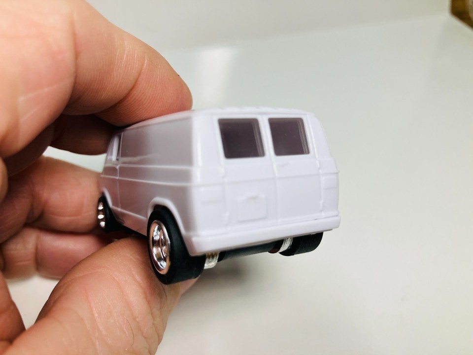 AUTO-WORLD ~ " DODGE VAN " unpainted ~ NEW ~ for AFX, AURORA, TYCO, HO ...