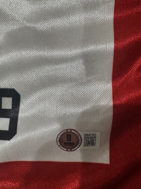 CHRIS CHELIOS CHICAGO BLACKHAWKS SIGNED AUTO RETIREMENT BANNER BGS ...