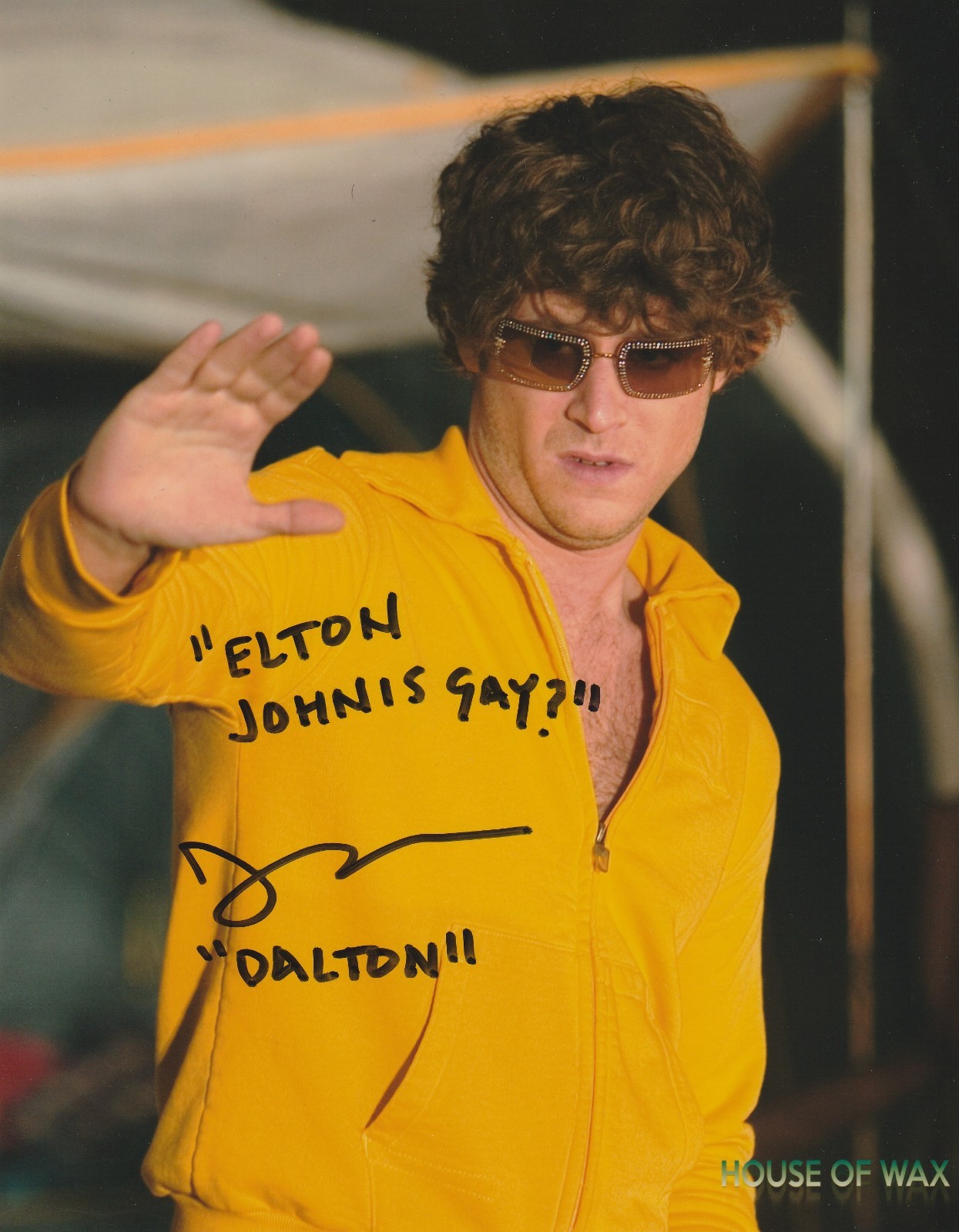 JON ABRAHAMS SIGNED 8X10 COLOR PHOTO HOUSE OF WAX DALTON AUTOGRAPH | eBay