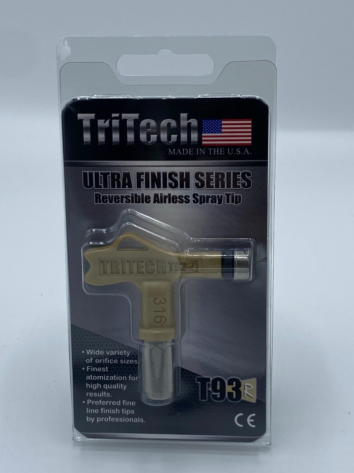 TriTech T93R Ultra-Finish Professional Airless Spray Tip | eBay