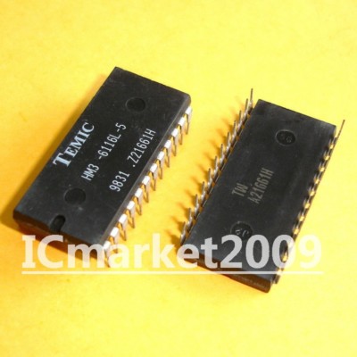 2 PCS HM3-6116L-5 DIP-24 HM3-6116-5 2K x 8 Genral Purpose CMOS SRAM ...