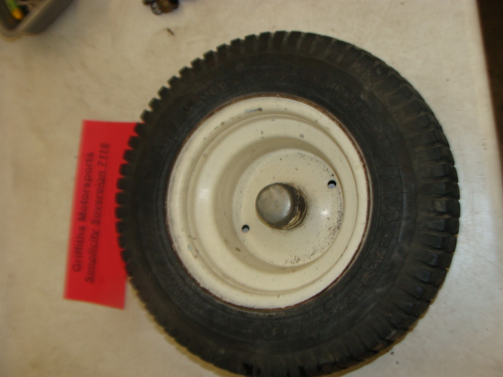 Simplicity Sovereign 7116 Briggs & Stratton 16hp front wheel rim tire ...