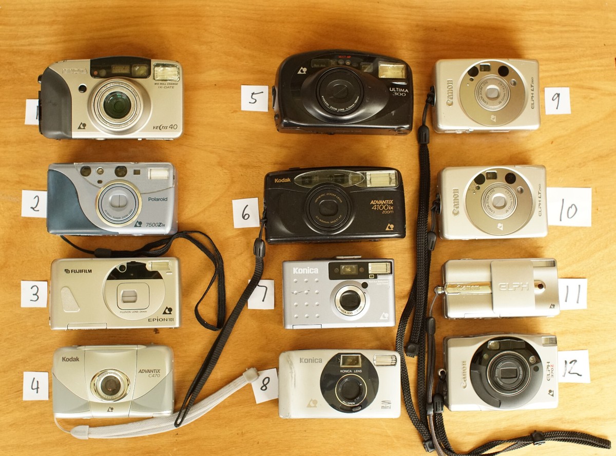 Old Canon Film Cameras Canon A 1 A1 Black 35mm Film SLR Camera W/ 50mm