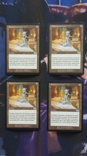 MTG Magic*BALANCE NOETIQUE/NOETIC SCALES (x4)* FRANCAIS (FR) (NM) | eBay