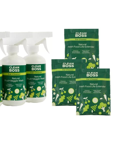 JOY Clean Boss Eat Cleaner Fruit & Veggie Natural Wash & Preserver 5 ...