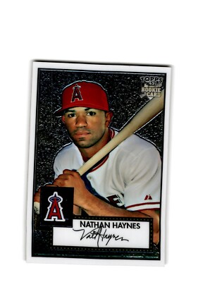 2007 Topps 52 Chrome Los Angeles Angels #22 Nathan Haynes 1244/1952 | eBay