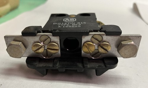 ALLEN BRADLEY,X-165625,OVERLOAD PROTECTION RELAY BULLETIN 815 TYPE BF3 ...