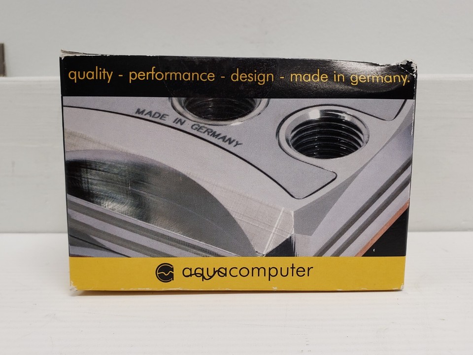 Aquacomputer ULTITOP DUAL D5 Pumpenadapter für zwei D5-Pumpen, G1/4 ...