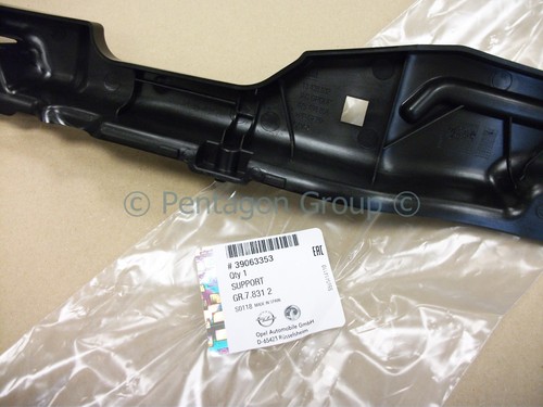 New Genuine Vauxhall Corsa E 2015- Front Bumper Upper Support Bracket ...