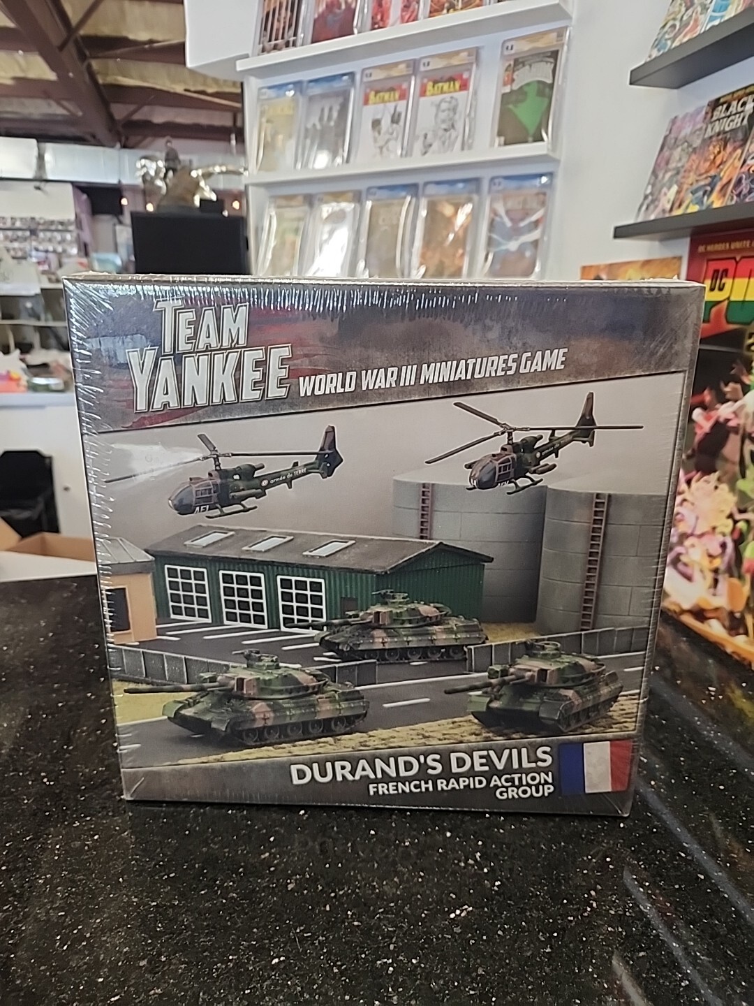 Flames of War TFRAB1 Team Yankee French Durant's Devils Army Box | eBay