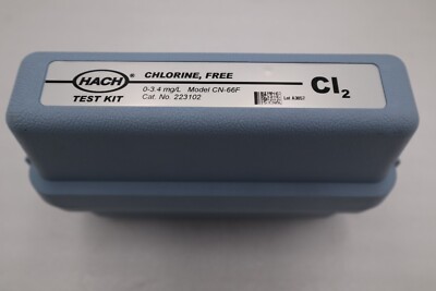 NEW Hach CN-66F CN66F 223102 Chlorine Free Color Disc Test Kit STOCK ...