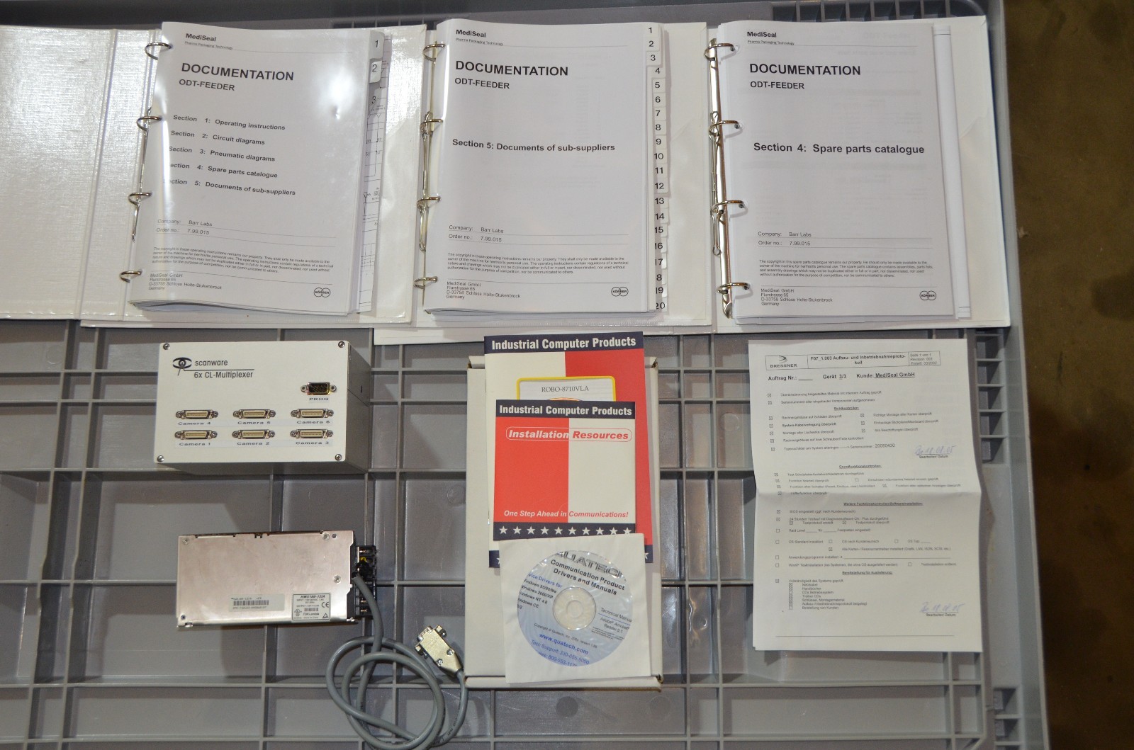 Korber Medipak MediSeal Tablet Dosing ODT-Feeder for Korber CP3 Blister ...