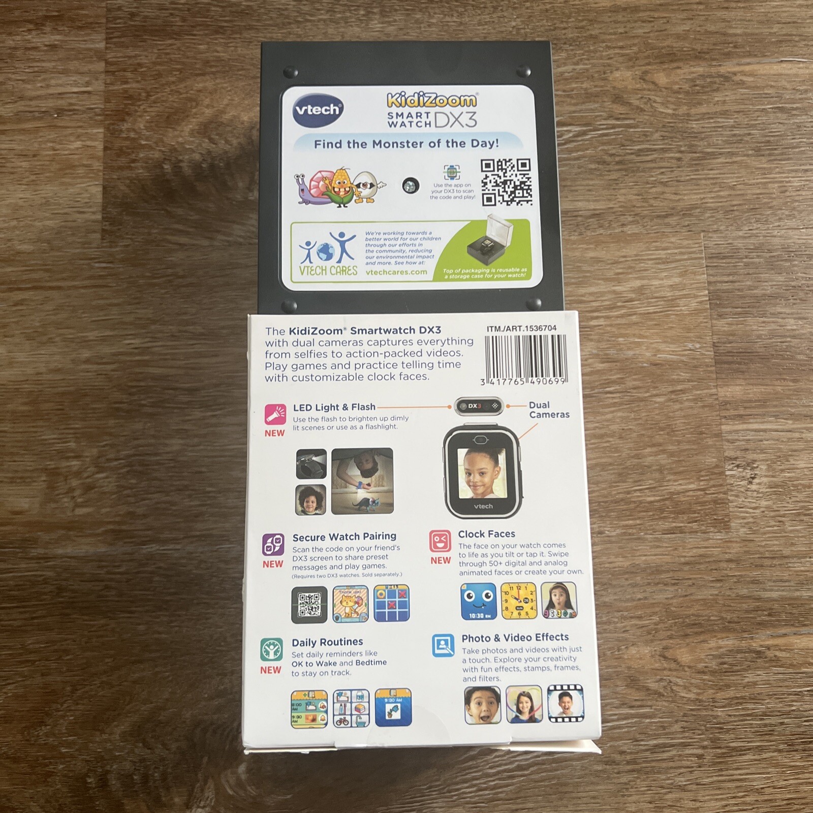 VTech KidiZoom Smartwatch - Black 3417765490699| eBay