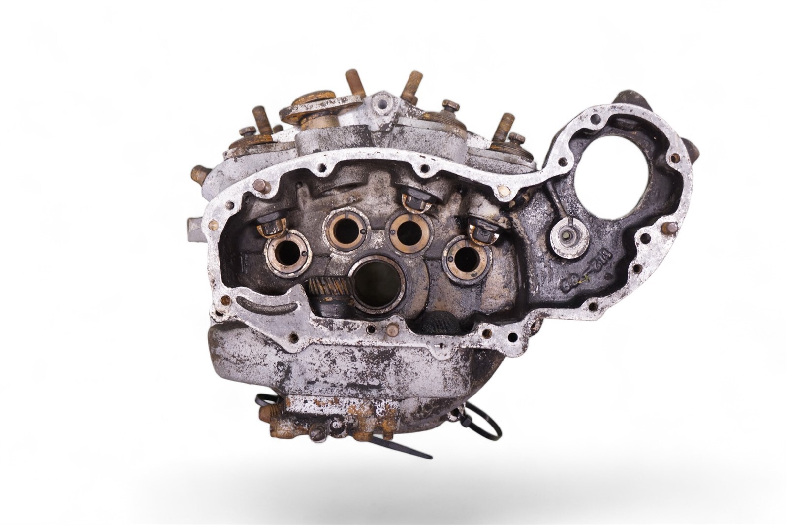 1948 Harley WL WLA Panhead Knucklehead Flathead Servicar G Engine Cases ...