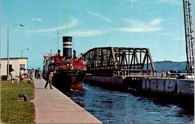 Canso-Causeway Locks St. Lawrence River Canada Postcard | eBay