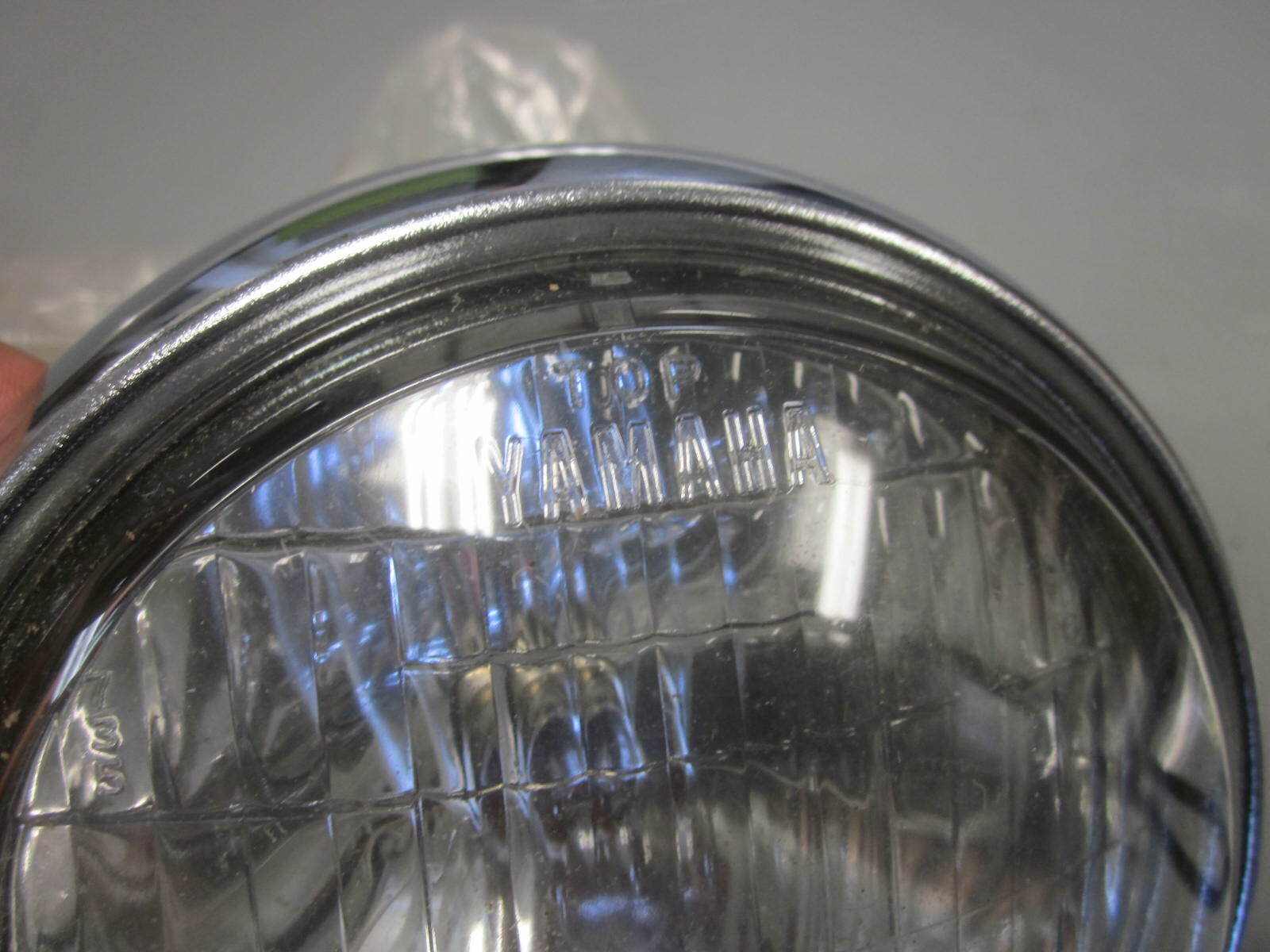 NOS Yamaha OEM Stanley Headlight Head Light Lamp MX175 MX100 IT400 1W2 ...