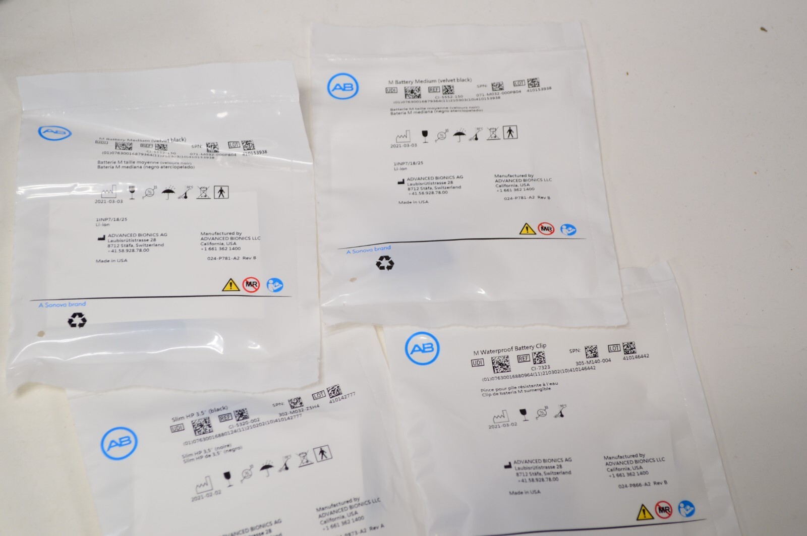 NEW Advanced Bionics Naida CI M90 Upgrade Kit 303-M456 Sound Processor ...