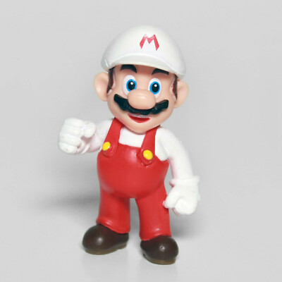 FIRE MARIO 2" PVC Figure - 2007 Nintendo - Super Mario Bros Toy | eBay
