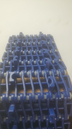 Intralox A1D9-41DCA1-LT-01 900 Flush Grid Blue Acetal MTW 3.25 10ft ...