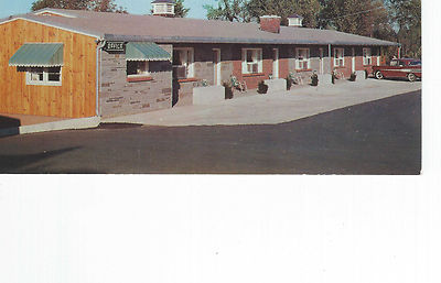 VALLEY BROOK MOTEL, NEW HARFORD, NY / 1958-59 NEVER MAILED POSTCARD | eBay