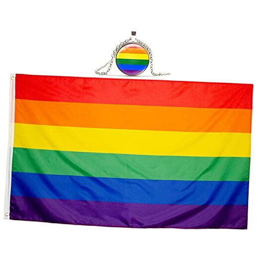Rainbow Pride Flag 3x5 Ft - Gay Pride Flag With Brigh… - Gem