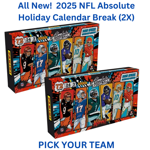 Chicago Bears 2025 Panini NFL Absolute Calendars (2 Box) - Break PYT ...