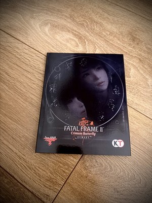 Fatal Frame 2 PS5 Game Slip Cover Sleeve Only - No Game - collectable ...