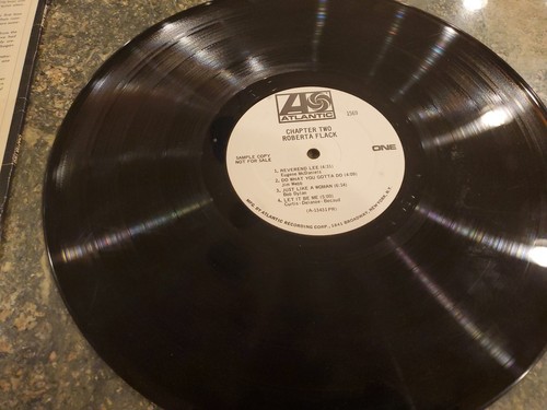 RARE Roberta Flack Chapter Two ATLANTIC SD-1569 Mono LP Vinyl WLP PROMO ...