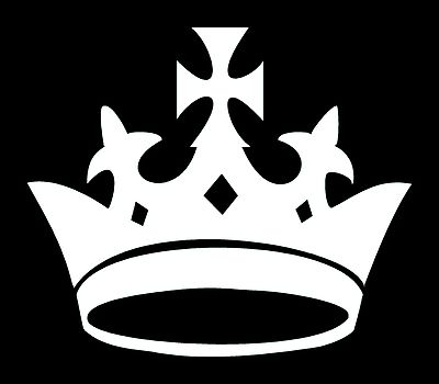 Crown Vinyl Sticker Decal | eBay