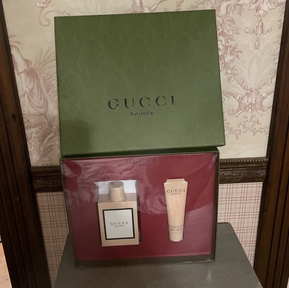 Gucci Bloom Gift Set-100ml/3.3oz EDP & 50ml/1.6oz Perfumed Body Lotion ...