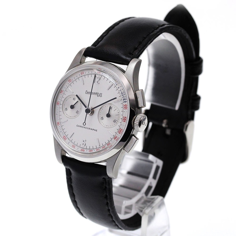 EBERHARD Contograph 31015 Black Dial Hand Winding Men's Watch_828145 | eBay