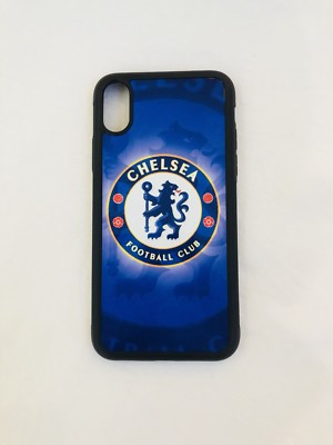 CHELSEA FC iPhone XR Rubber Case Aluminium Cover Perfect Fitted Brand ...