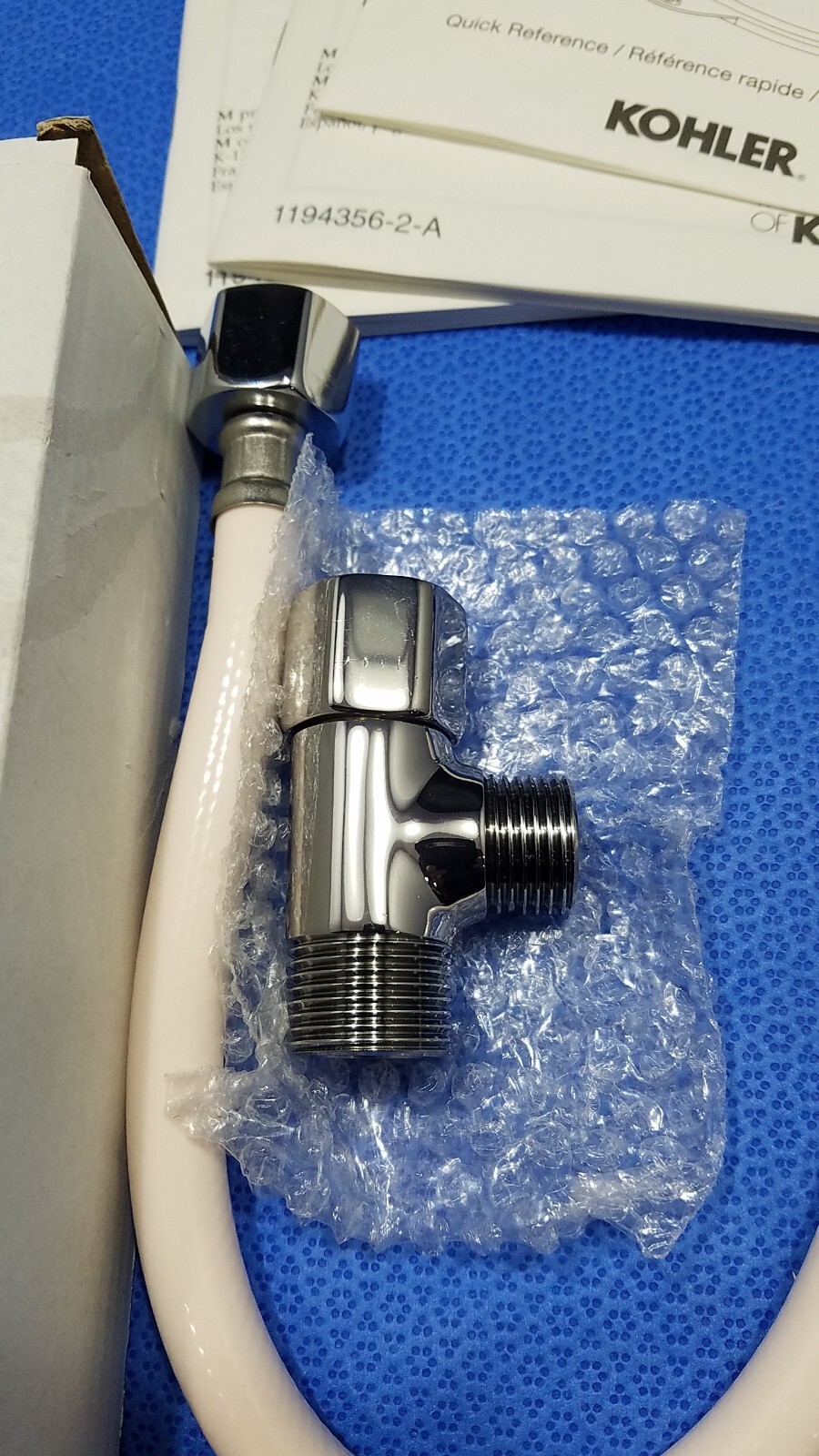 KOHLER 4108-96 PureWash E750 Elongated Bidet Toilet Seat / Touch Screen ...