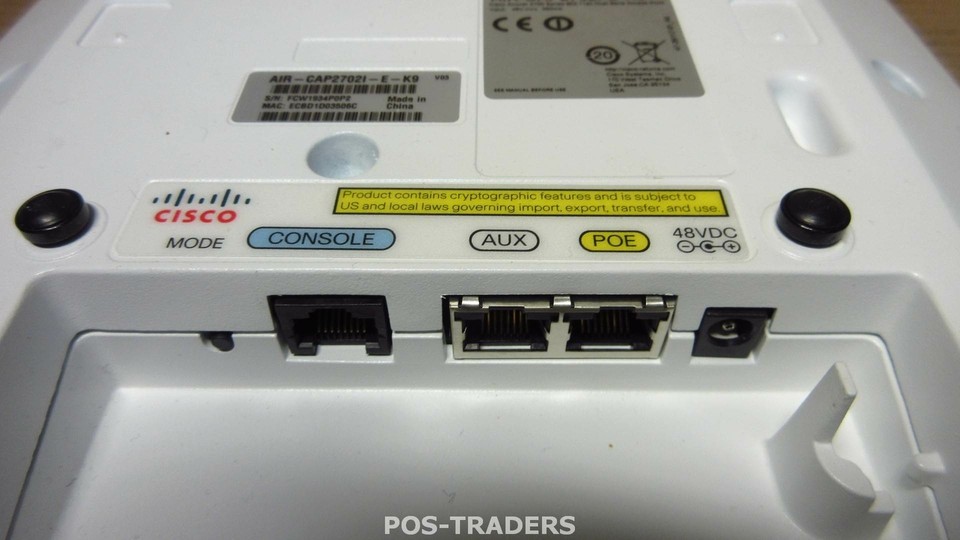 Cisco Aironet AIR-CAP2702I-E-K9 V03 2702i AC1750 Dual Band WiFi AP ...