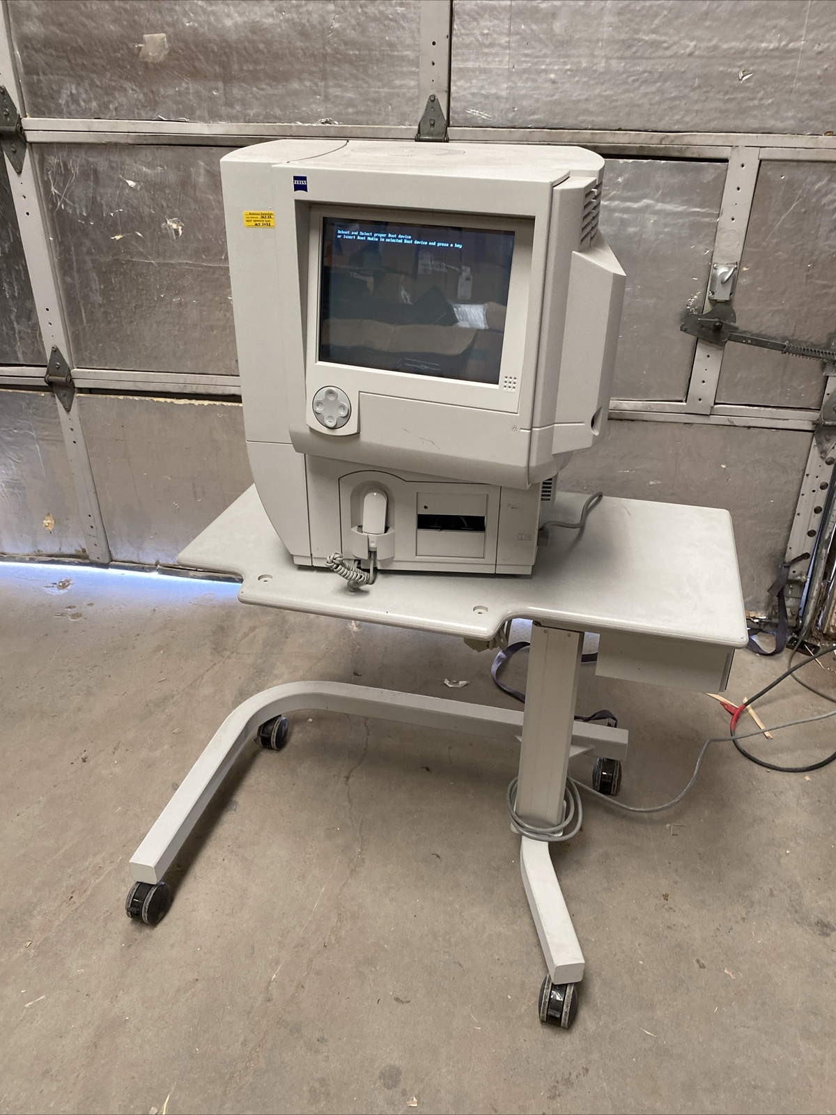 *READ* Humphrey ZEISS Model 750i Visual Field Analyzer W/ Power Table ...