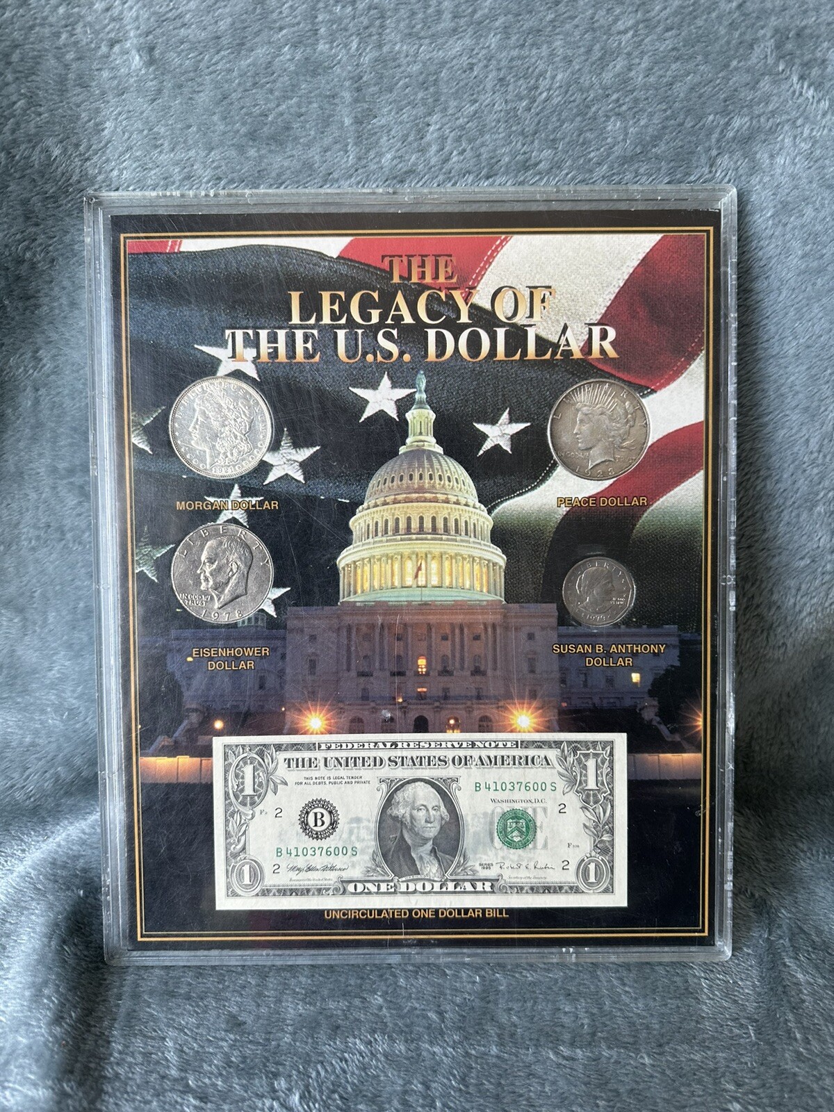 Legacy Of US Dollar Story Display Morgan, Peace, Eisenhower, S.B.A ...