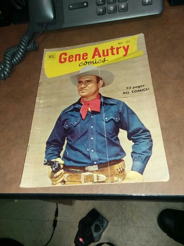 Gene Autry #51 dell comics 1951 golden age western movie star precode ...